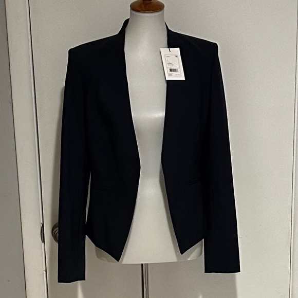 Theory | Jackets & Coats | Theory Open Blazer Navy In Sevona Size 8 New ...